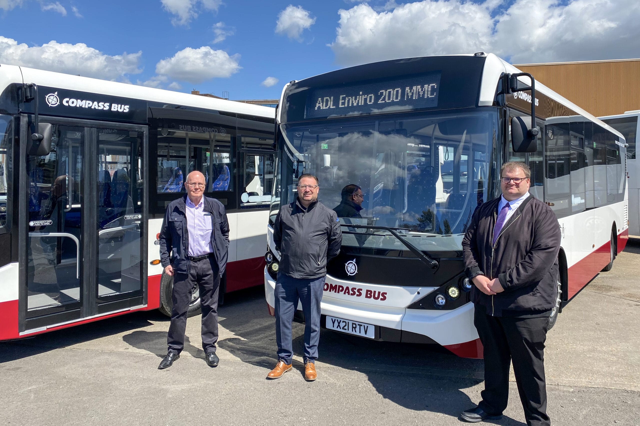 Compass Travel adds three more brand new Alexander Dennis Enviro200 buses | Alexander Dennis