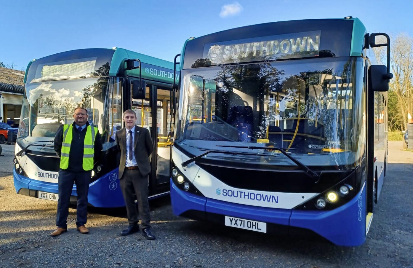Southdown Buses takes delivery of two brand new Alexander Dennis ...