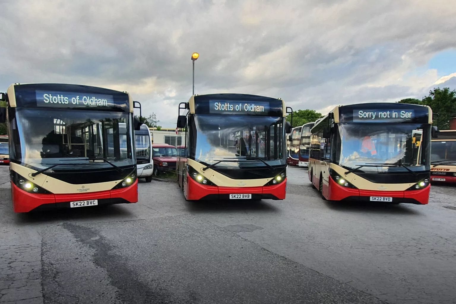 New Alexander Dennis customer Stotts Tours takes delivery of three new ...