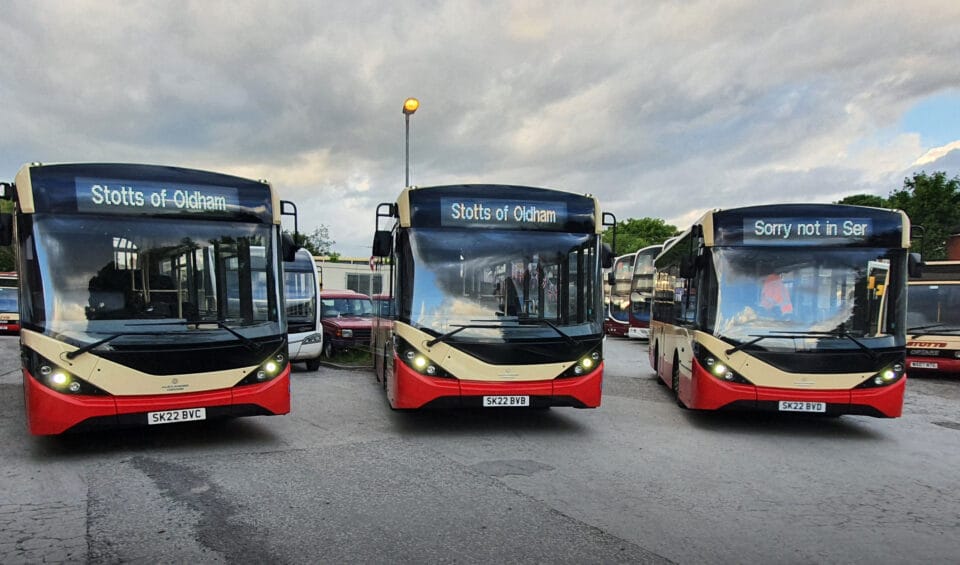 New Alexander Dennis customer Stotts Tours takes delivery of three new ...