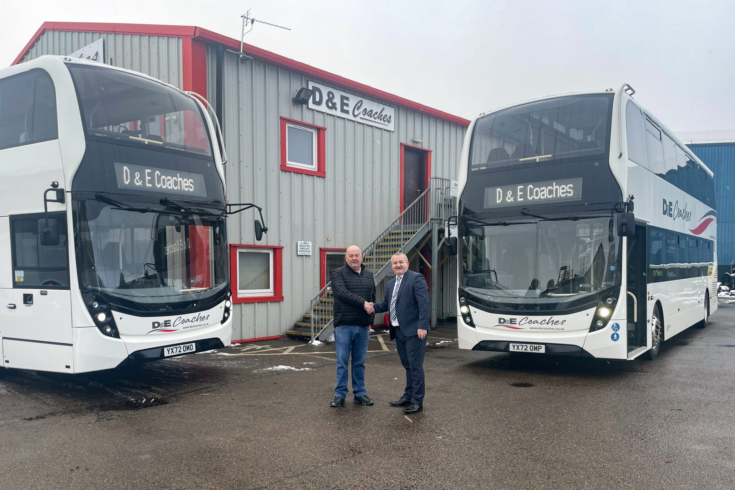 D&E Coaches adds versatile Alexander Dennis Enviro400 pair for variety ...