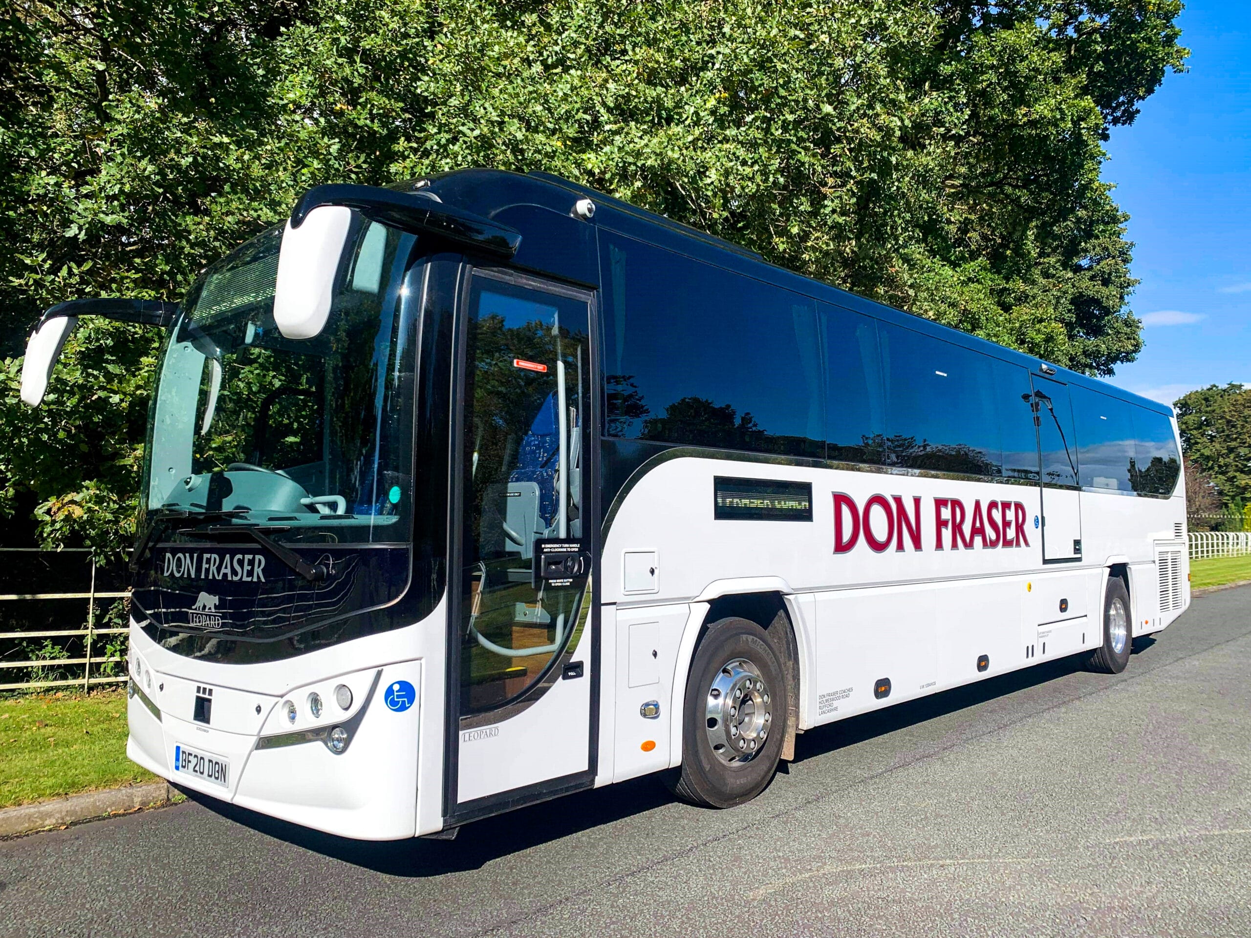 Don Fraser Coaches purchase their first wheelchair-accessible Plaxton ...