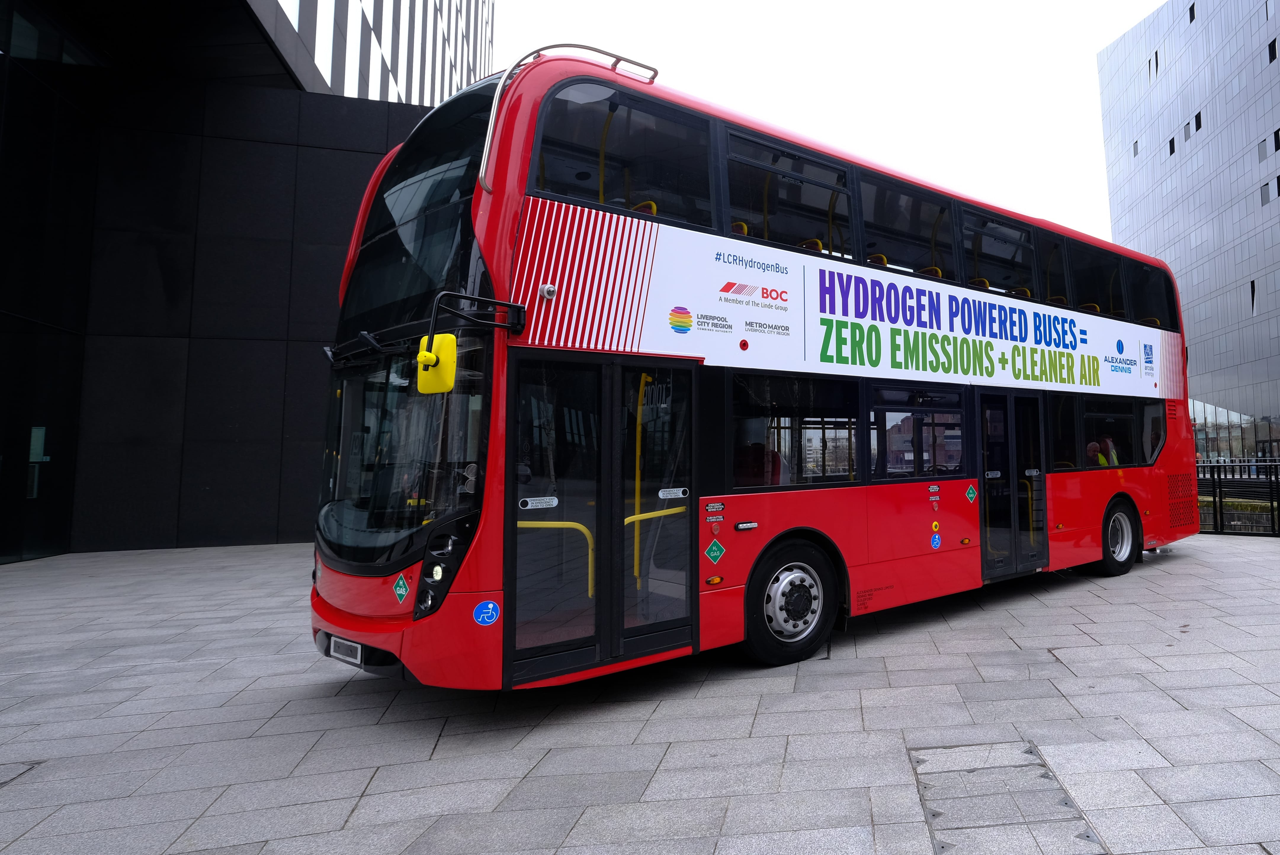 Liverpool City Region launches £6.4m hydrogen bus project | Alexander ...