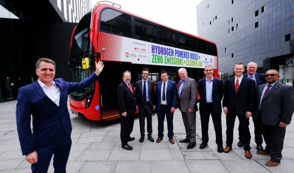 Liverpool City Region launches £6.4m hydrogen bus project | Alexander ...