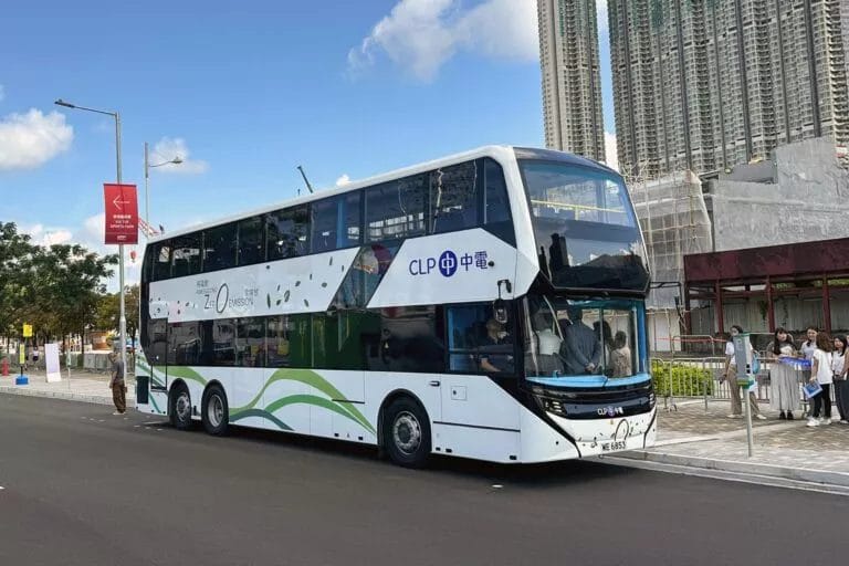 Hong Kong’s CLP launches electric Alexander Dennis Enviro500EV double ...