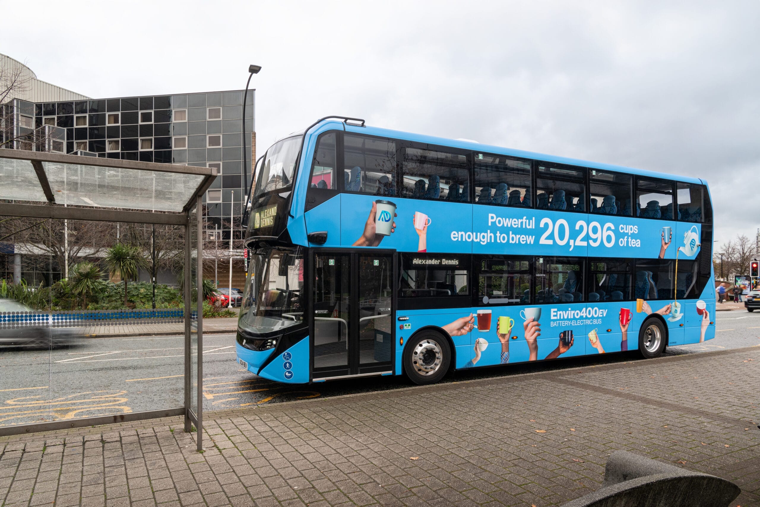 Alexander Dennis celebrates Britishness with ‘tea and toast’ liveries ...